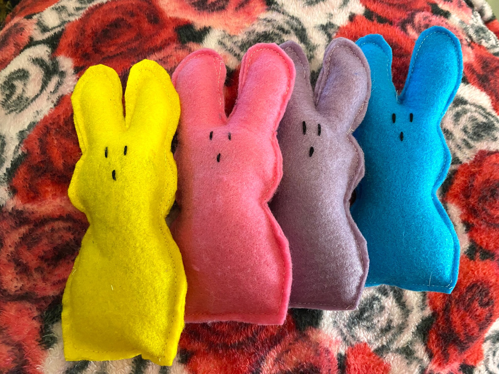 4 Large Catnip Peeps Bunnies Cat Toys Gift Set Easter Catnip - Etsy.de