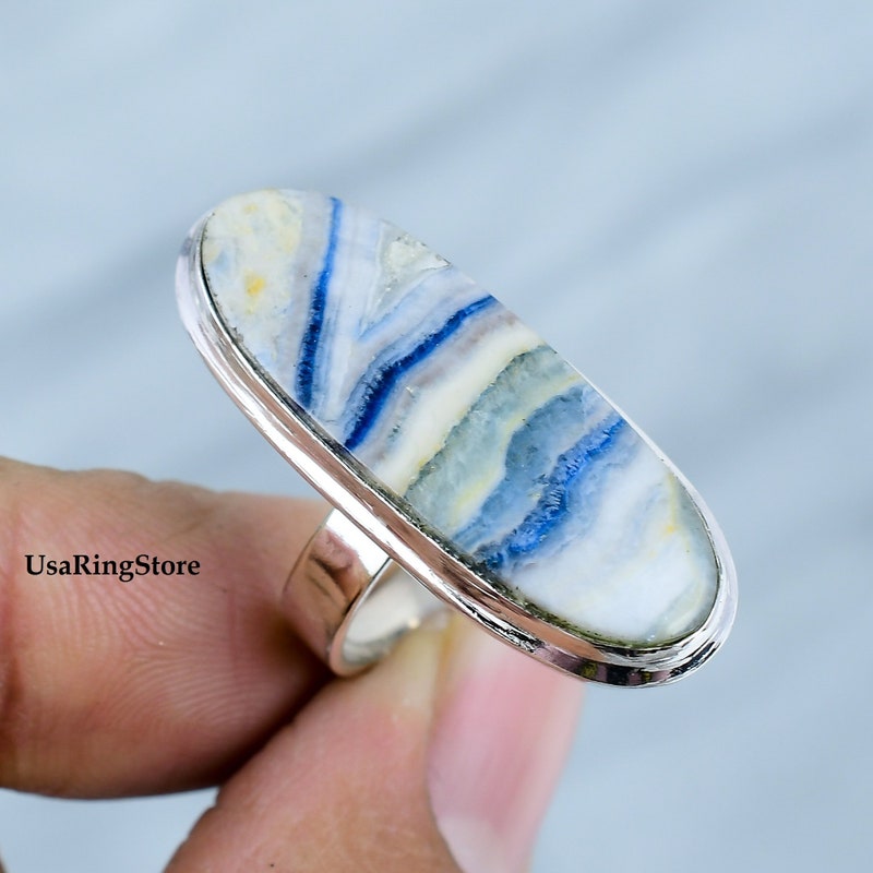 Natural Stone Ring - Etsy