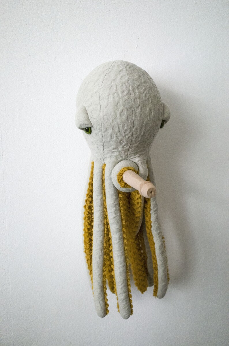 Small POP Octopus Handmade Plush toy | Etsy