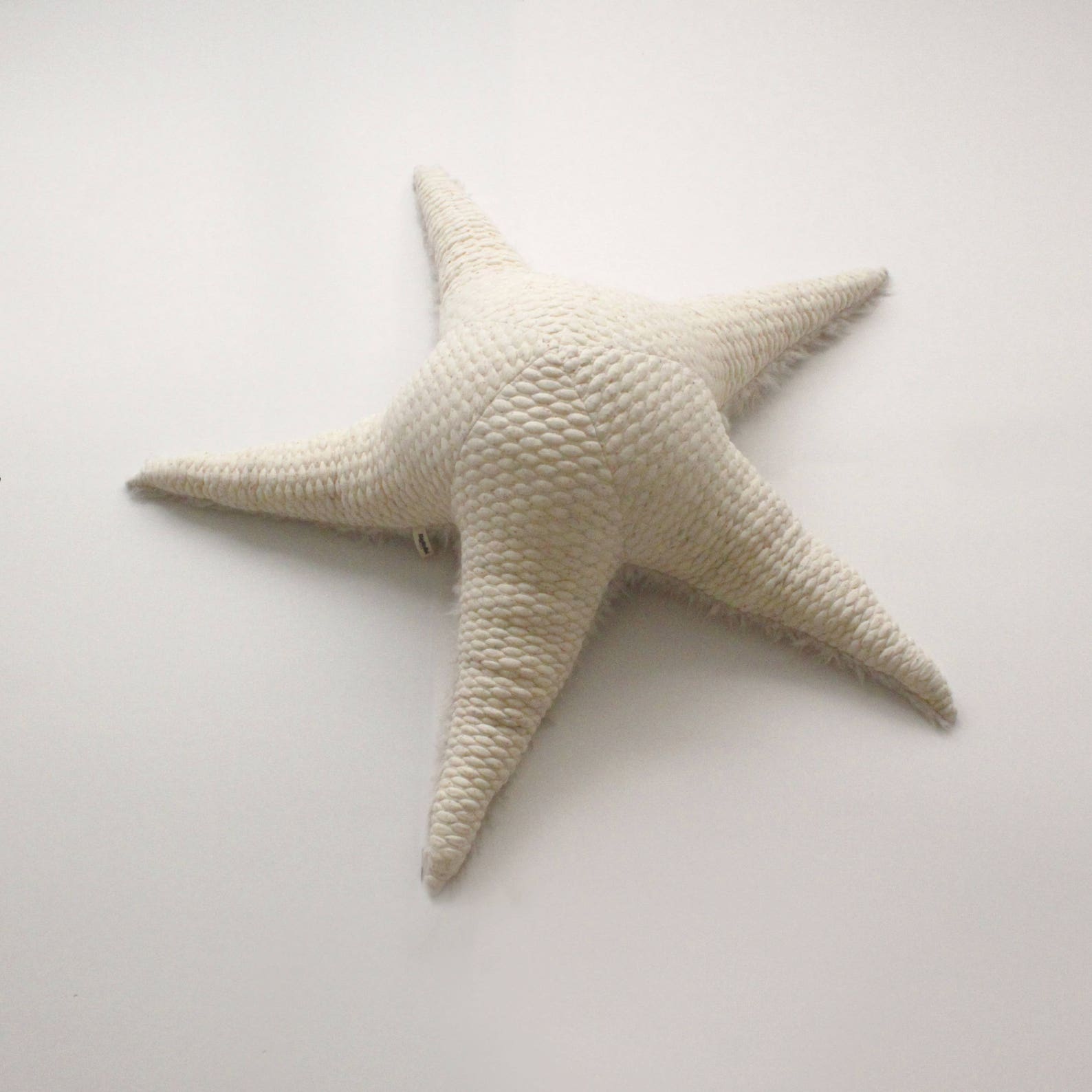 Big Albino Sea Star - Handmade Stuffed Animal / Pillow - Etsy