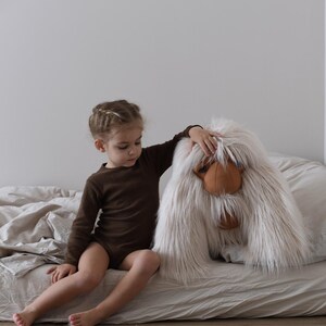 Earth Yeti Plushie - Handmade Full Fur Stuffed Animal - Soft and Cuddly ...