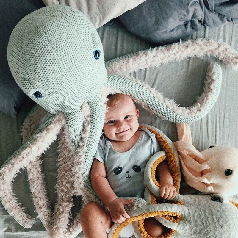 Stuffed Octopus Plush - Etsy