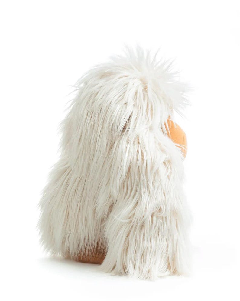 Earth Yeti Plushie - Handmade Full Fur Stuffed Animal - Soft and Cuddly ...
