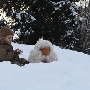 Earth Yeti Plushie - Handmade Full Fur Stuffed Animal - Soft and Cuddly ...