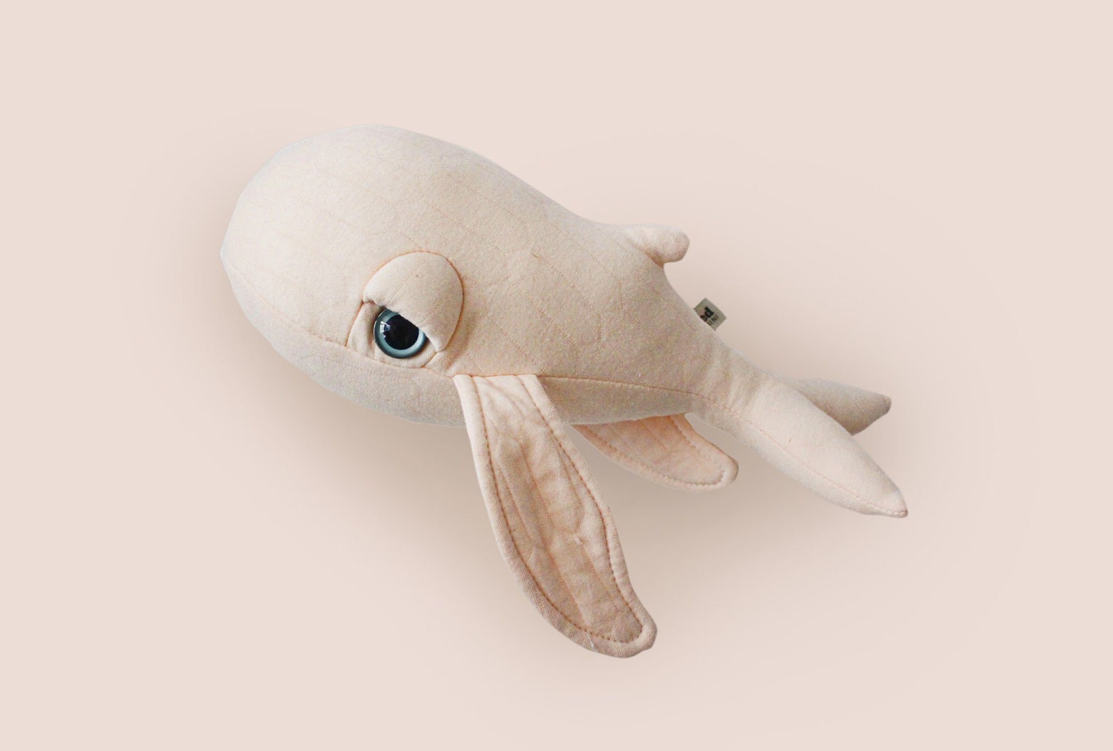 Mini Lady Whale Handmade Plush Toy - Etsy