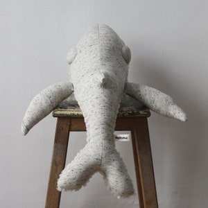 Small Original Whale - Handmade Stuffed Animal - Etsy
