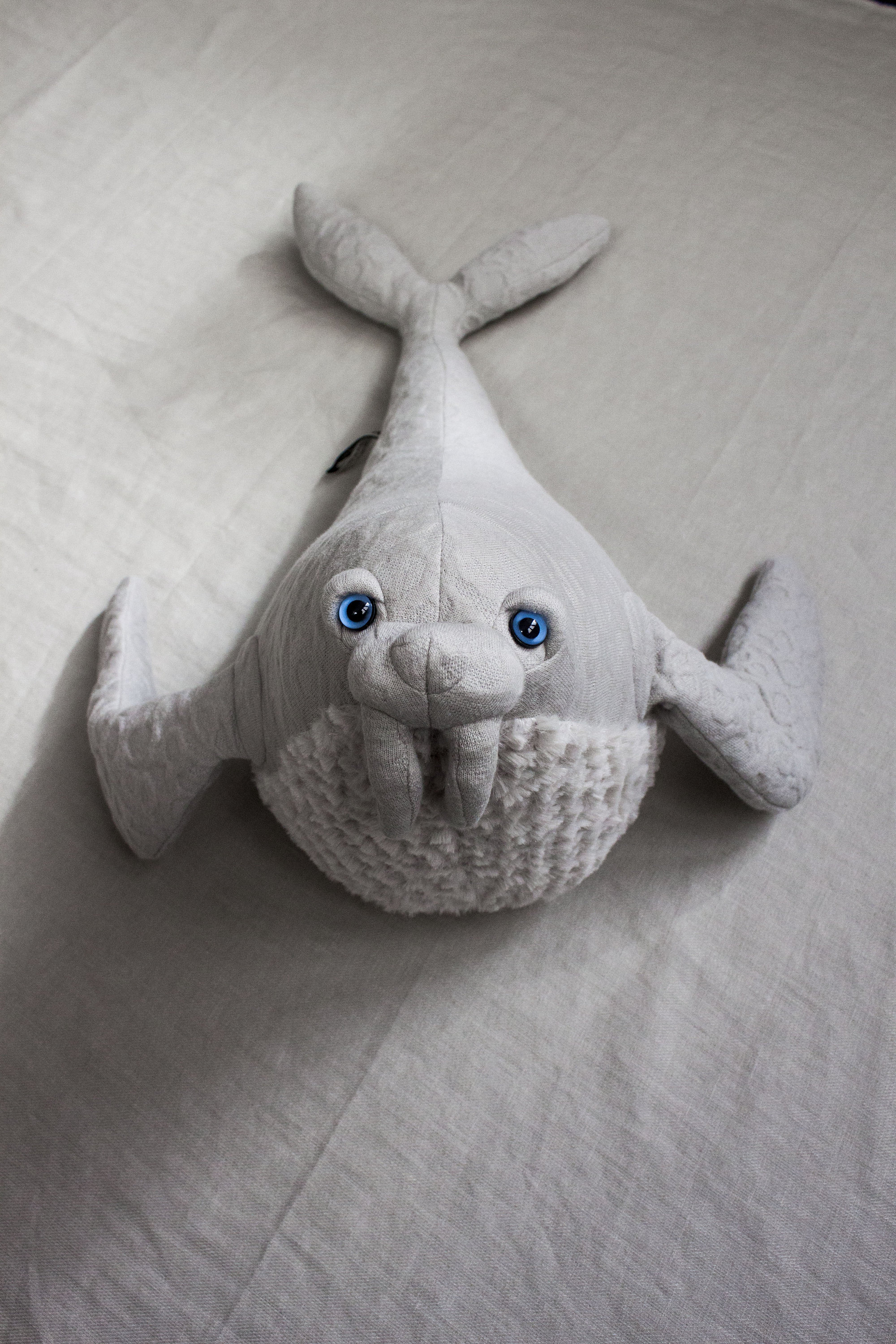 Small Original Walrus Stuffed Animal Handmade Plush Toy | Etsy UK