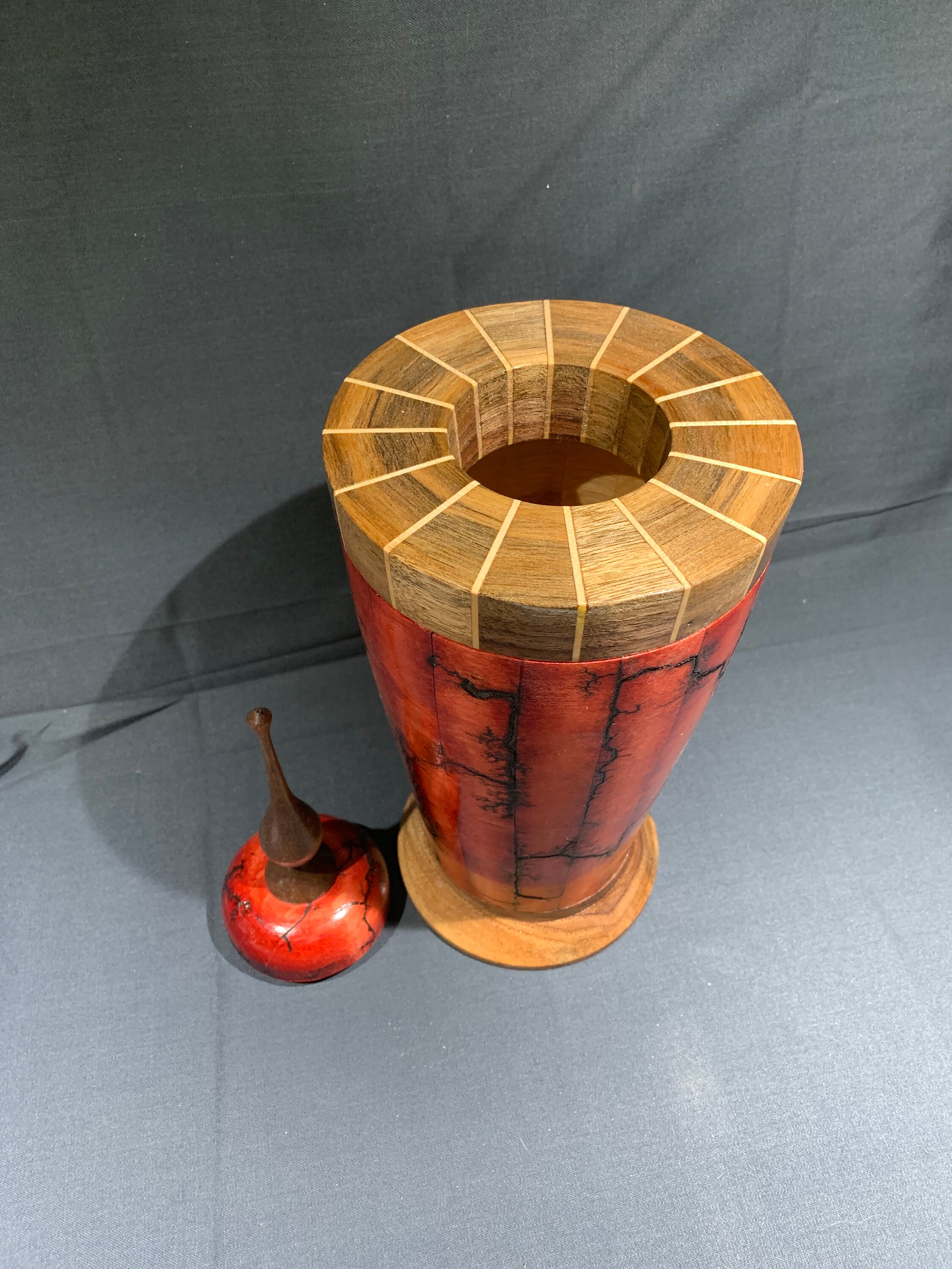 Fractal Burn Vase - Etsy