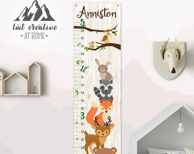 Growscroll ® Classic Growth Chart / Height Chart unique Australian ...