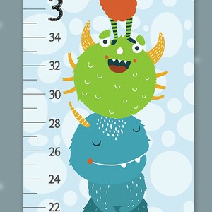 Monsters Growth Chart. Personalized Growth Chart. Personalized Growth ...