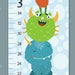Monsters Growth Chart. Personalized Growth Chart. Personalized Growth ...