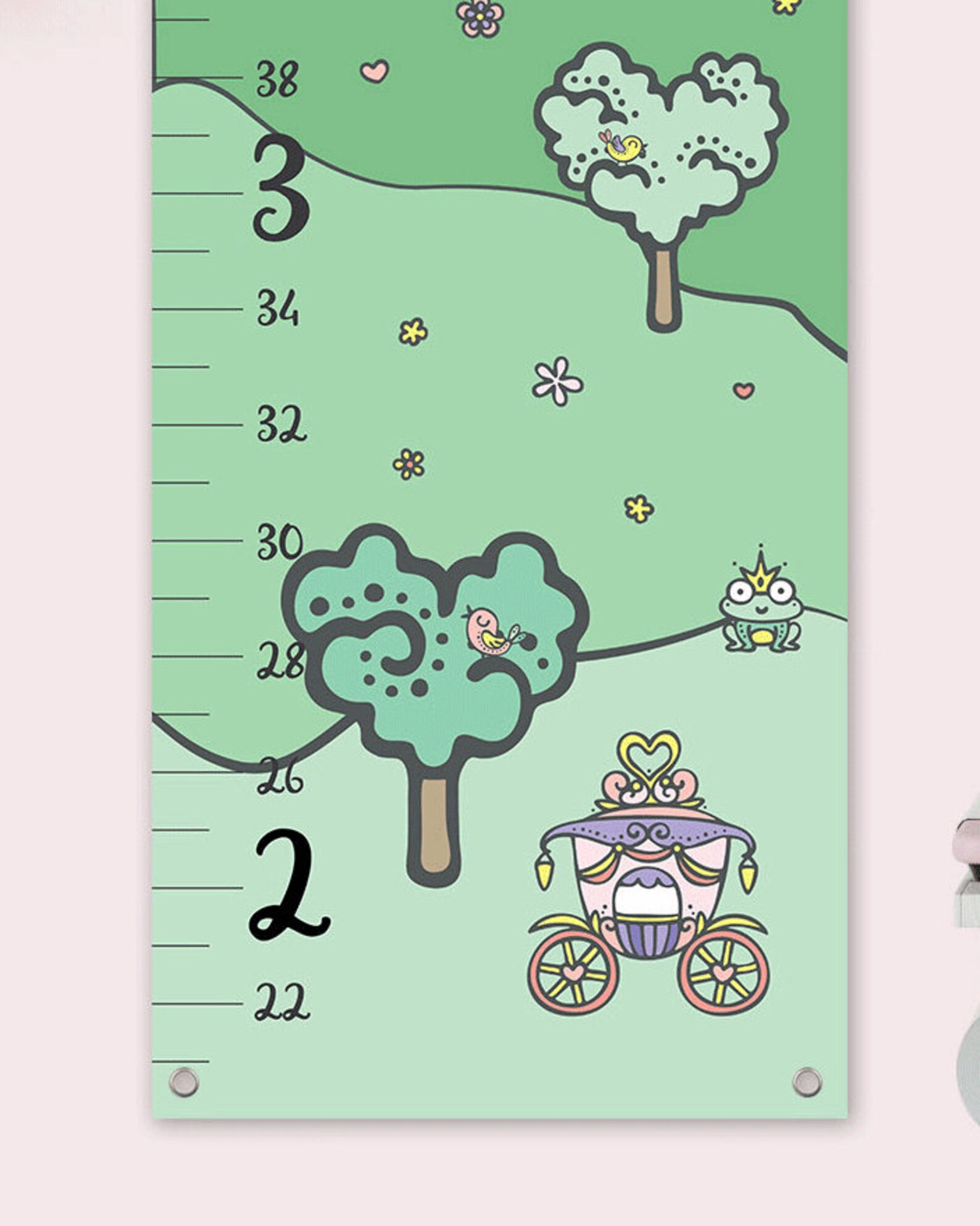 Princess Growth Chart. Personalized Growth Chart. Personalized Growth ...