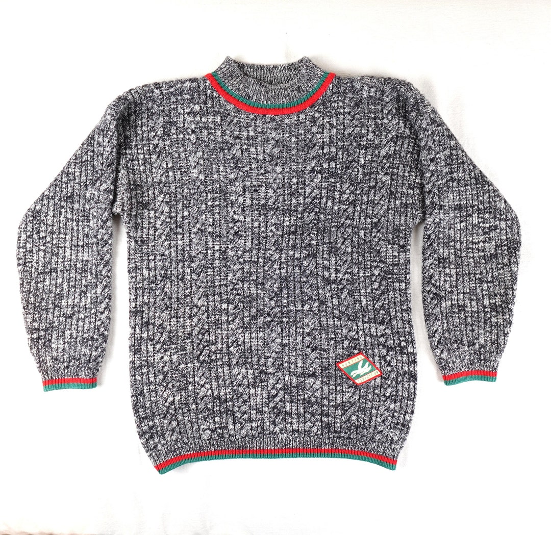 Vintage Esprit Cable Knit Sweater, Adult Medium, Hunting Expedition - Etsy