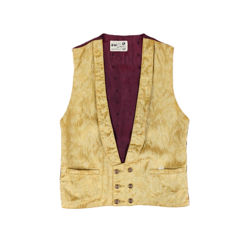 Gold Vest - Etsy