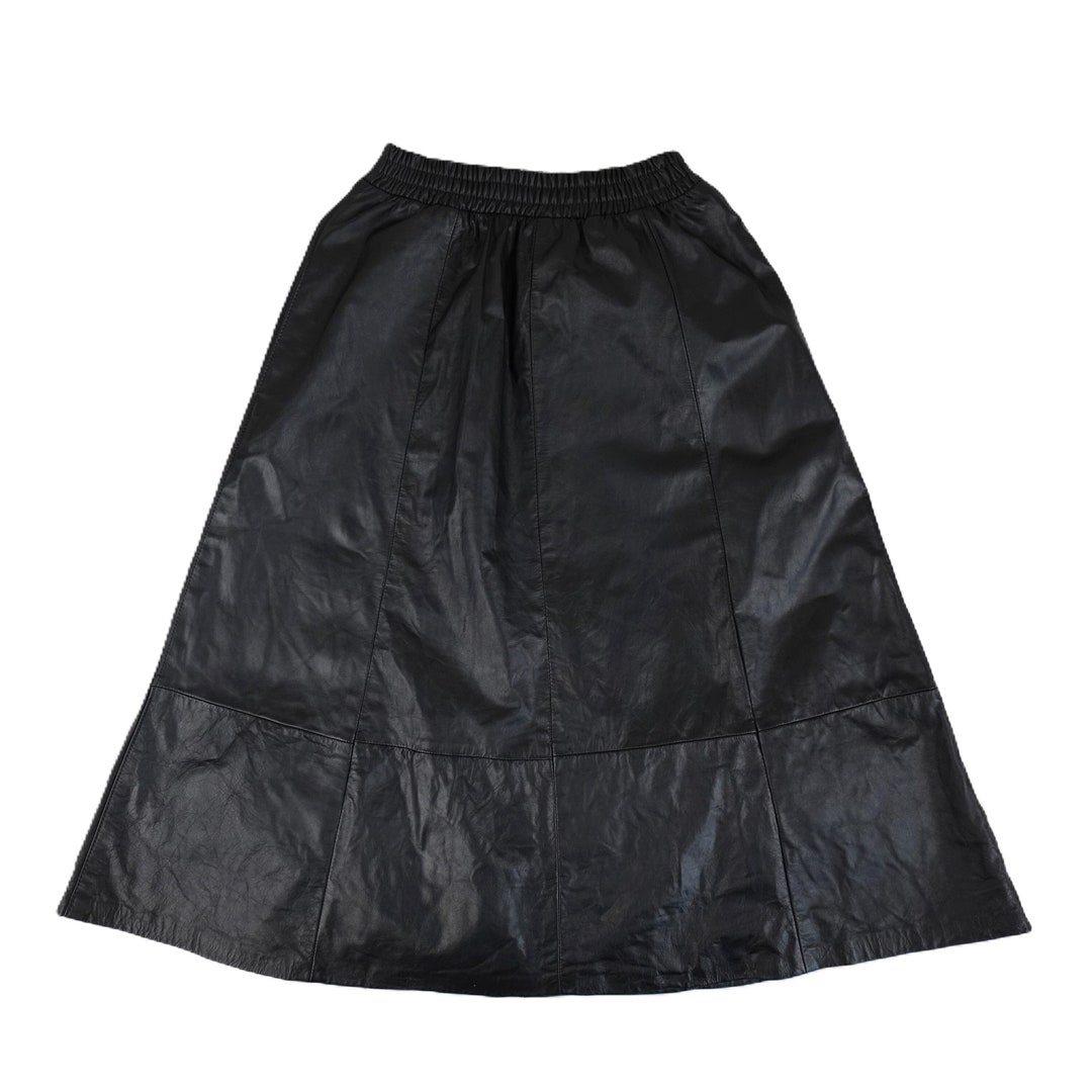 Vintage Northside Fashions Leather Skirt, Women's Small, Made in USA ...