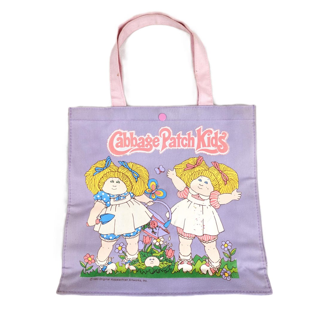Vintage Cabbage Patch Kids Tote Bag, 1983 - Etsy