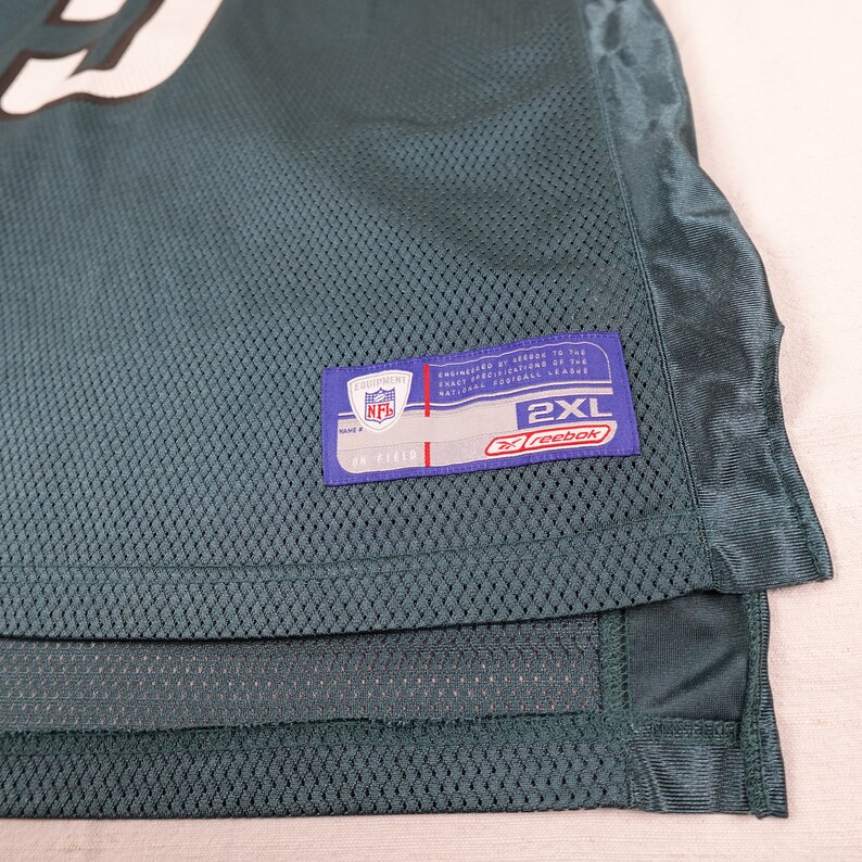 Vintage Donovan Mcnabb Philadelphia Eagles Reebok NFL Jersey Men's 2XL ...