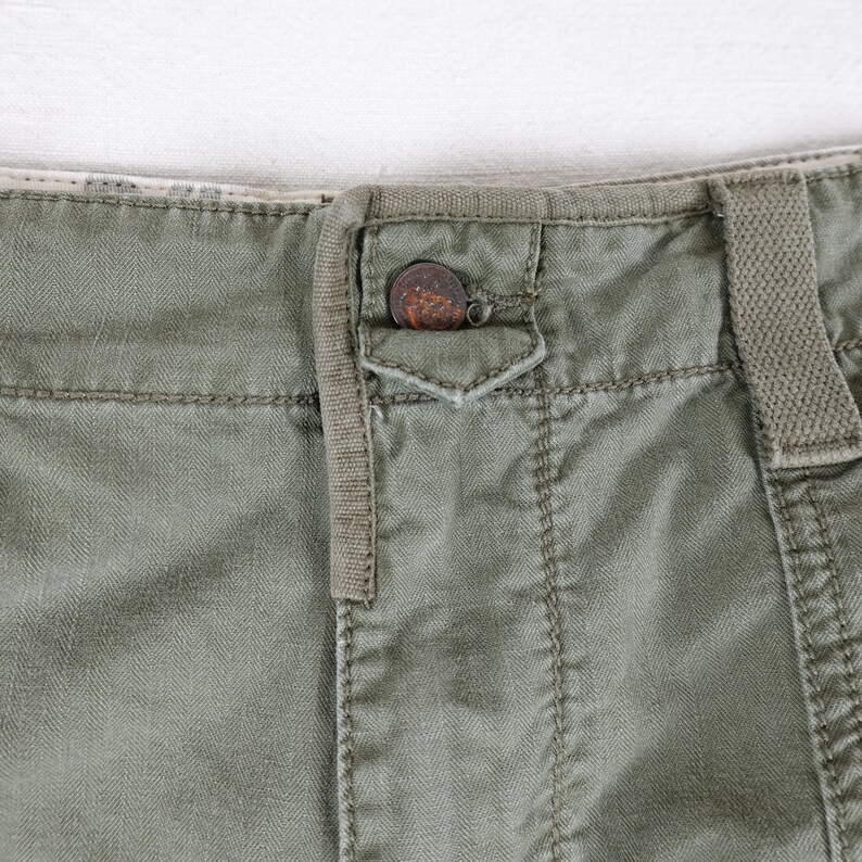 Vintage Polo Ralph Lauren Military Cargo Pants Men's 46x32 Utility Army Paratrooper 100% Cotton ...