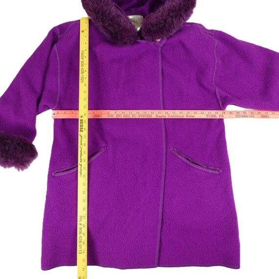 VINTAGE Linda Lundstrom Laparka Wool Jacket Coat Medi… - Gem