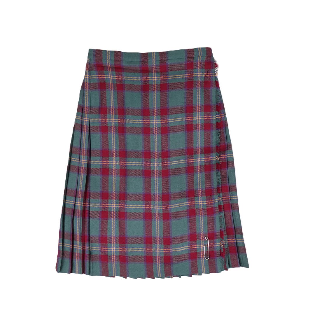 Vintage Edinburgh Woollen Mill Wool Kilt, Adult Medium, Scottish Tartan ...