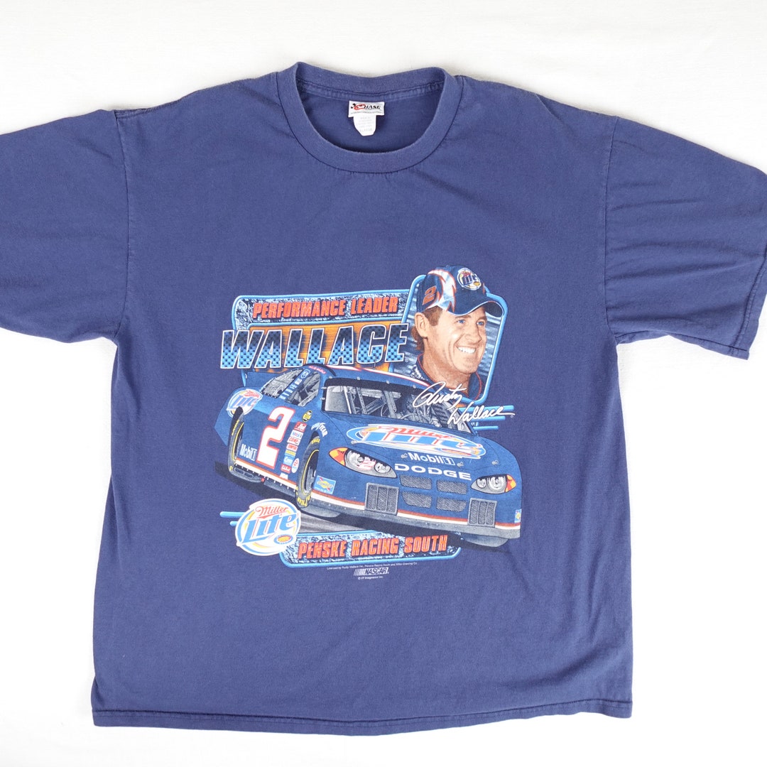 Vintage Rusty Wallace Shirt Chase Authentics NASCAR Men's XL Penske ...