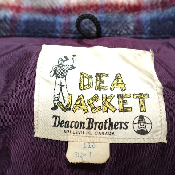 Vintage Deacon Brothers DEA Jacket Men's Large Plaid … - Gem