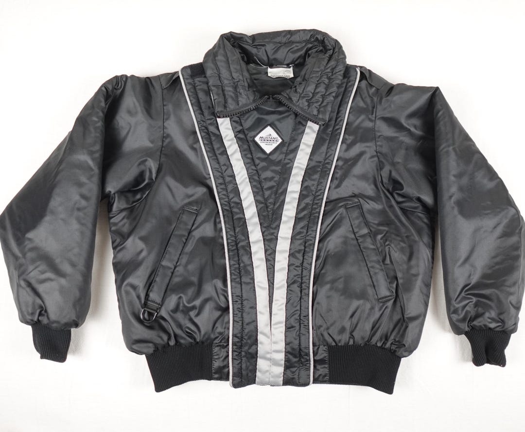 Vintage Mustang Buoyant Snowmobile Wear Jacket Men's XL Floater Skidoo ...