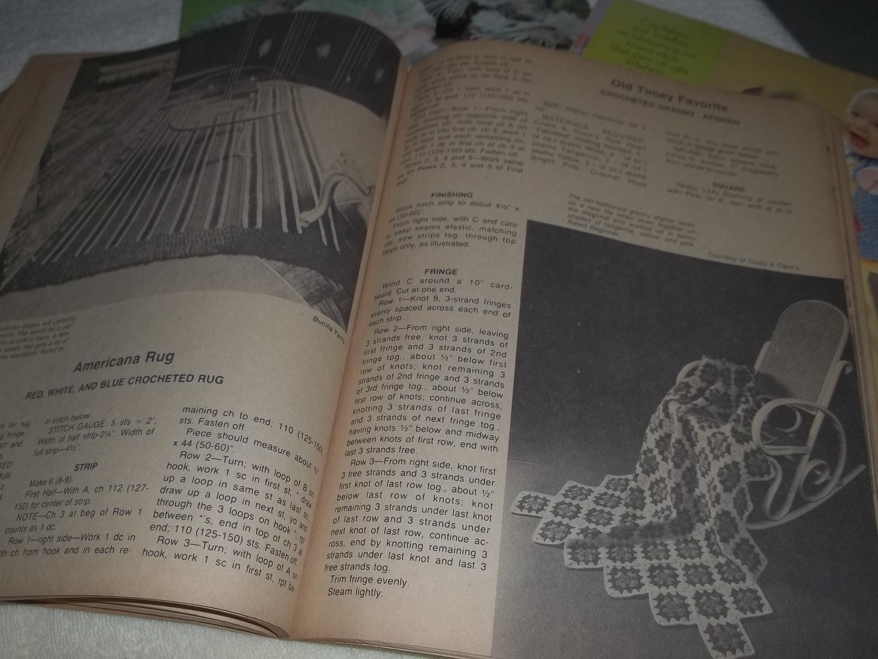 3 Vintage Crochet Leaflets / Book Childrens Clothes and Miscellaneous ...