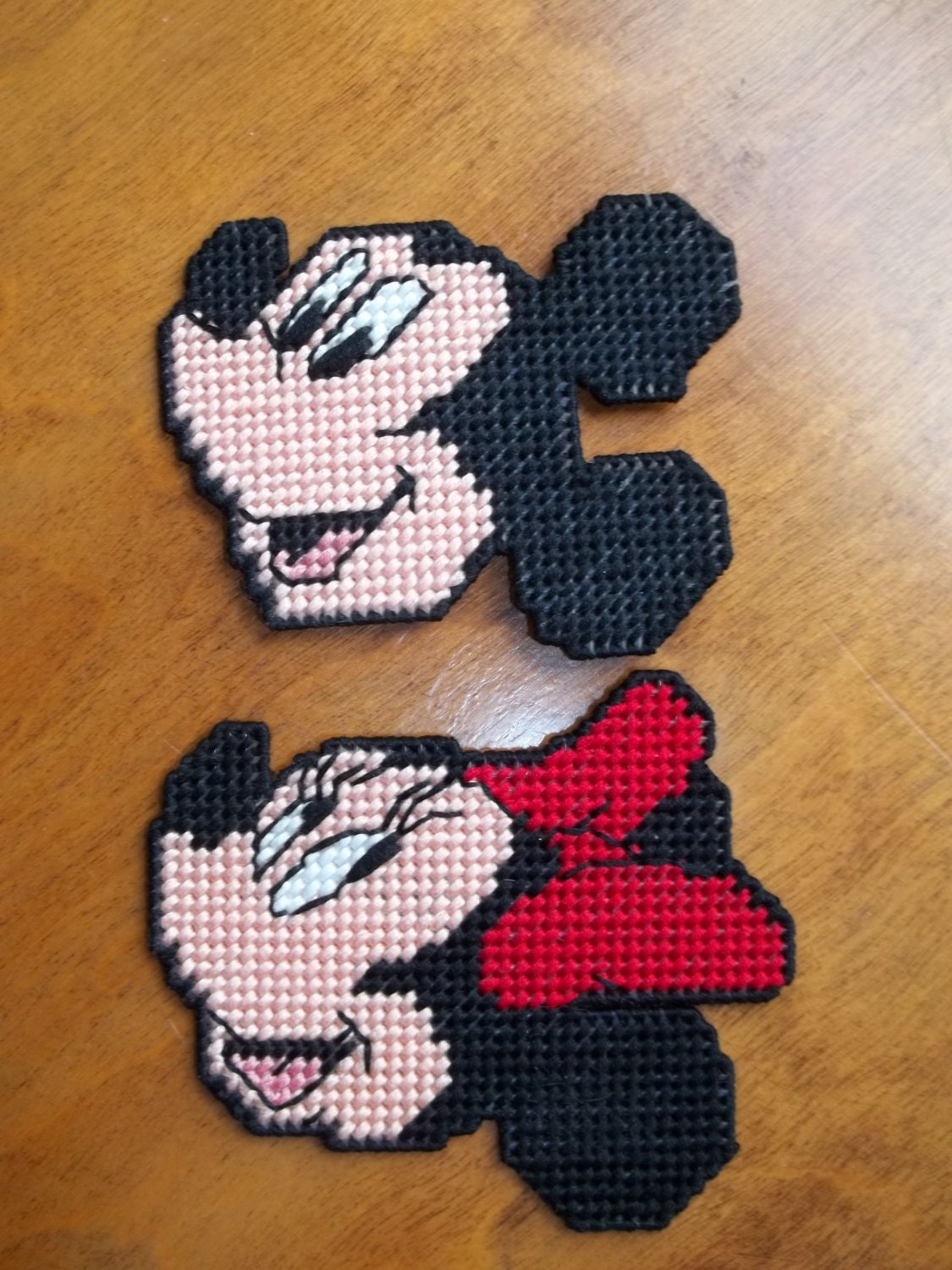 Disney's Mickey Mouse & Minnie Mouse Refrigerator Magnets | Etsy