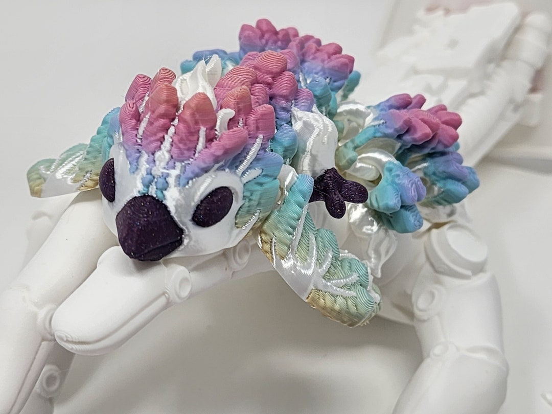 Tiny Phoenix Rainbow 3D Printed Pet Adult and Child ADHD - Etsy