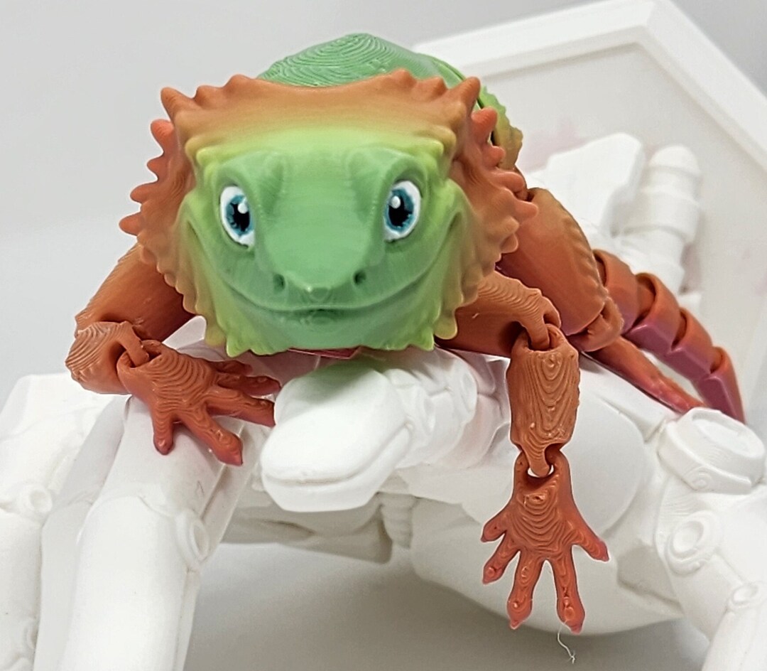 MINI Bearded Dragon Sherbert 3D Printed Pet Adult and Child ADHD ...