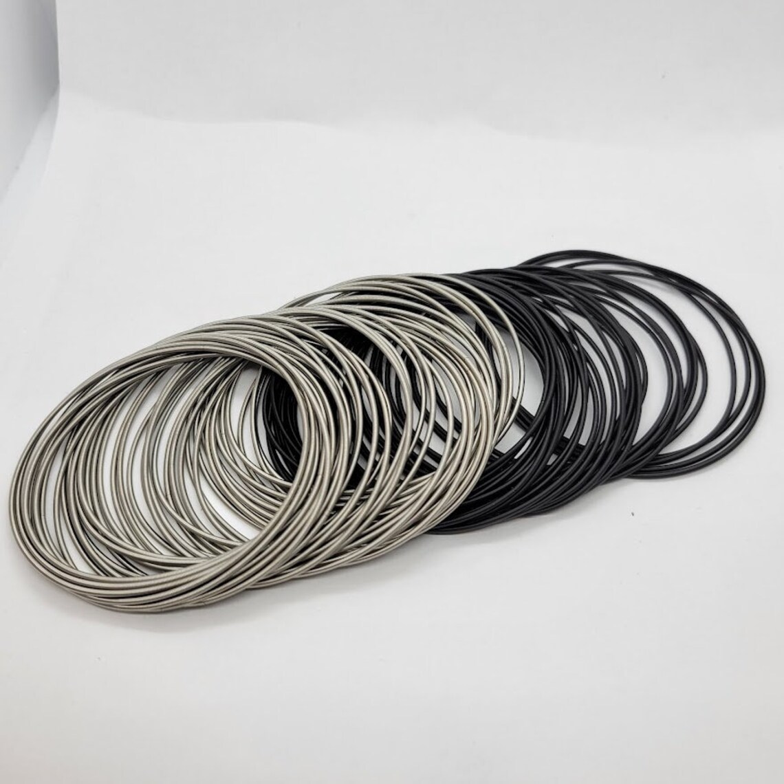 Spring Bracelets Jewelry in Colors Black silver Gold and - Etsy