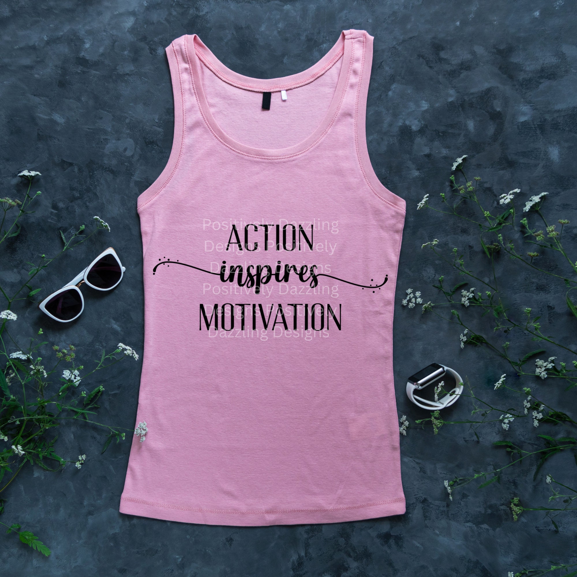 Action Inspires Motivation SVG, Motivational Quote, Motivational Sports ...