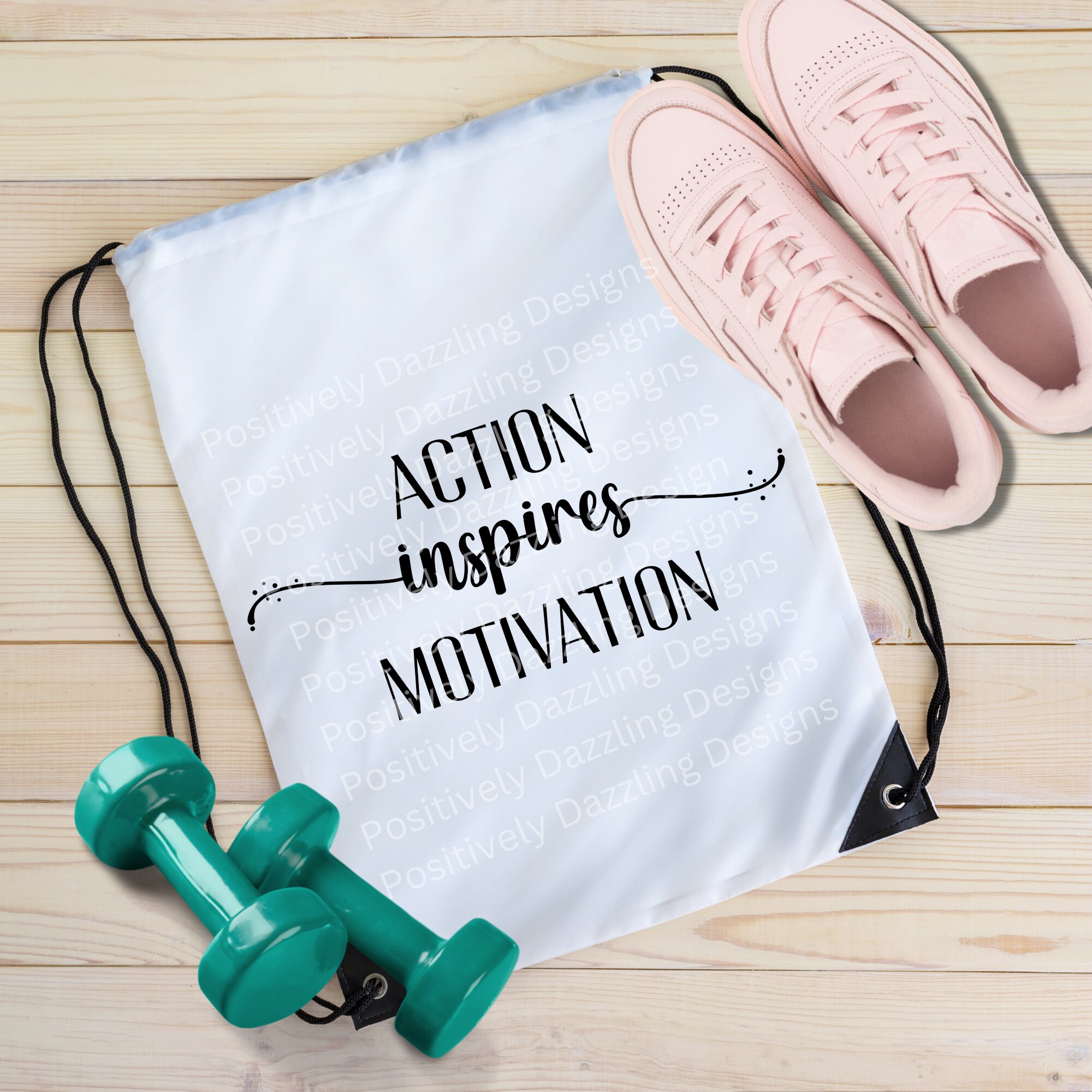 Action Inspires Motivation SVG, Motivational Quote, Motivational Sports ...