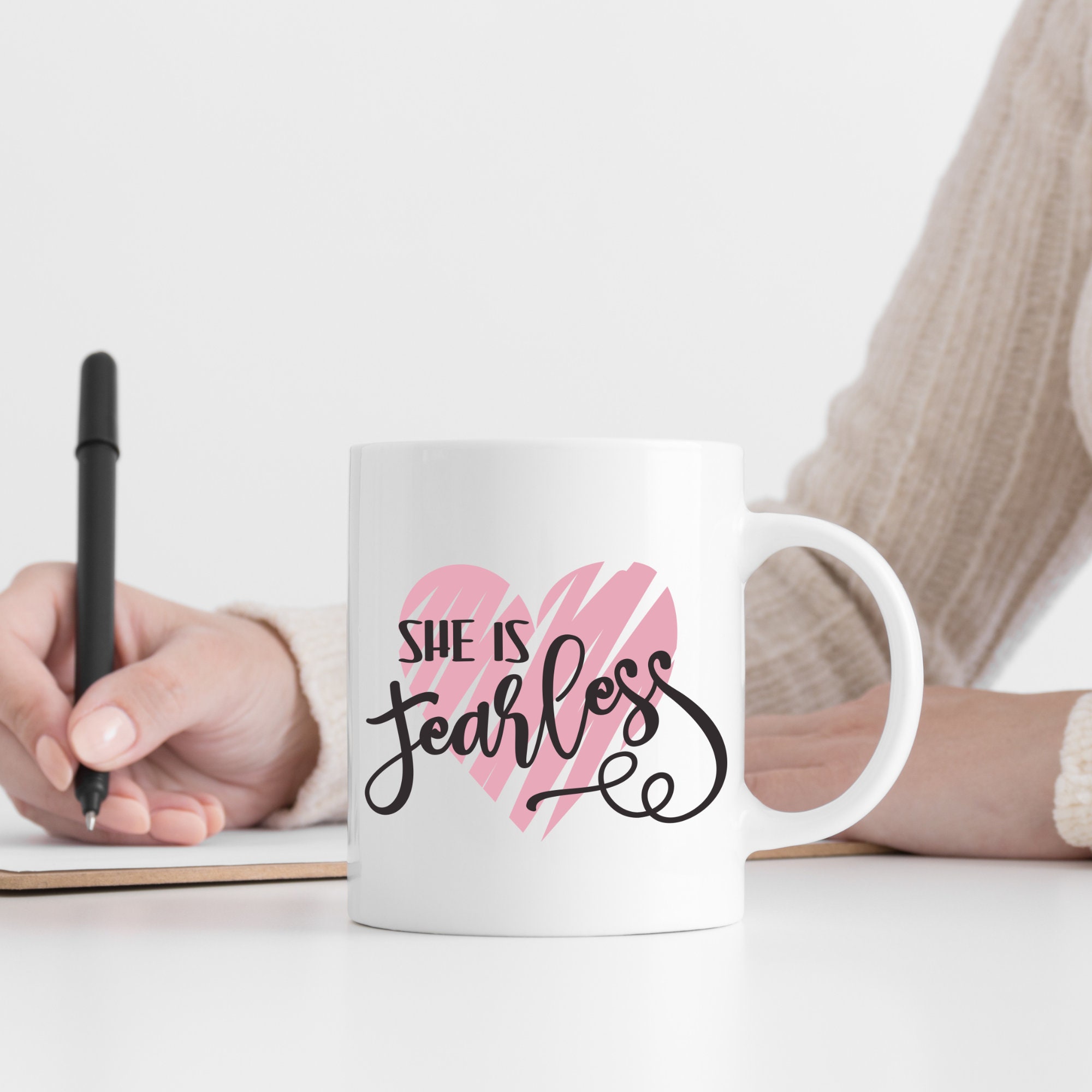 She is Fearless SVG PNG Instant Download Printable Wall Decor Sign, She ...