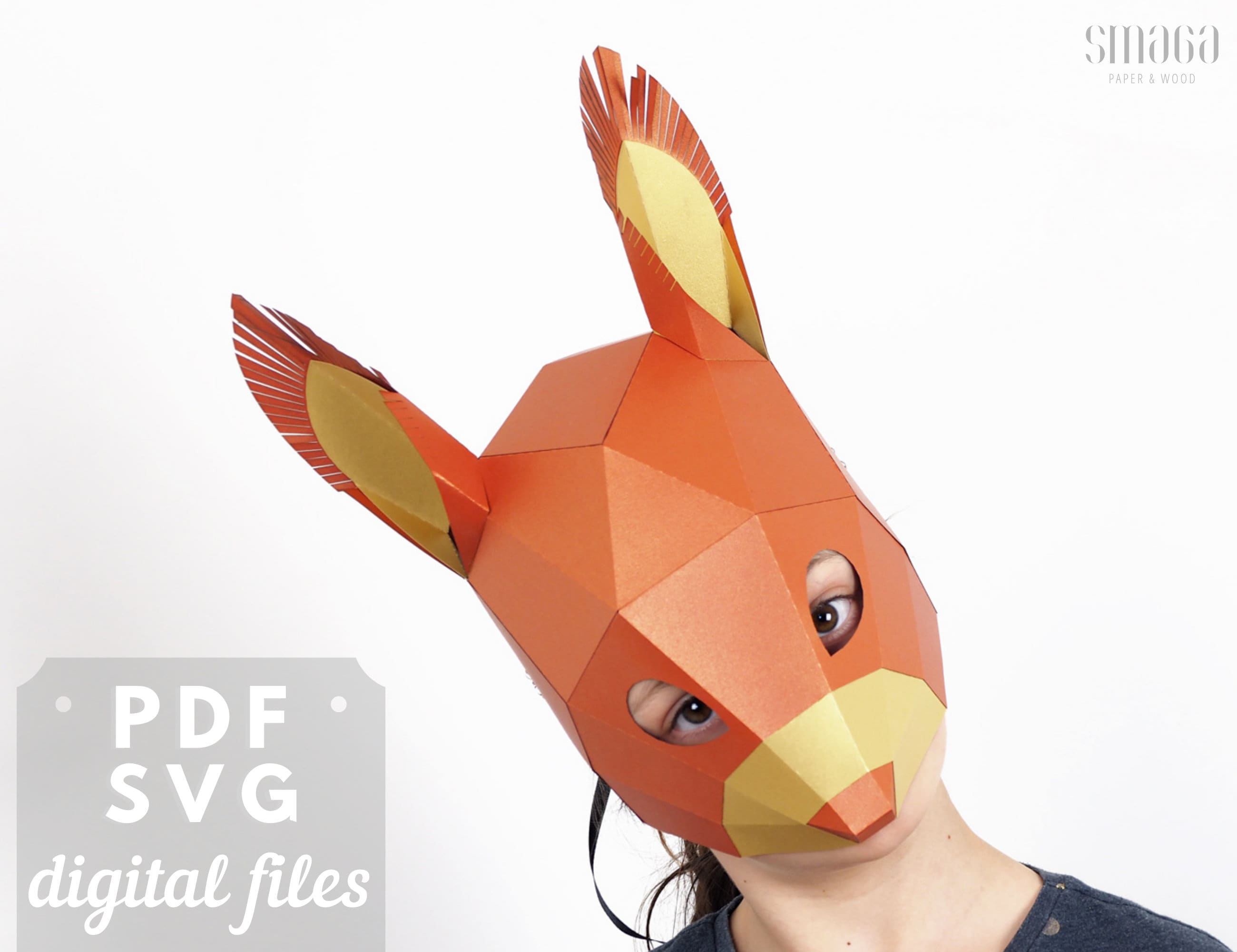 Squirrel Mask Template