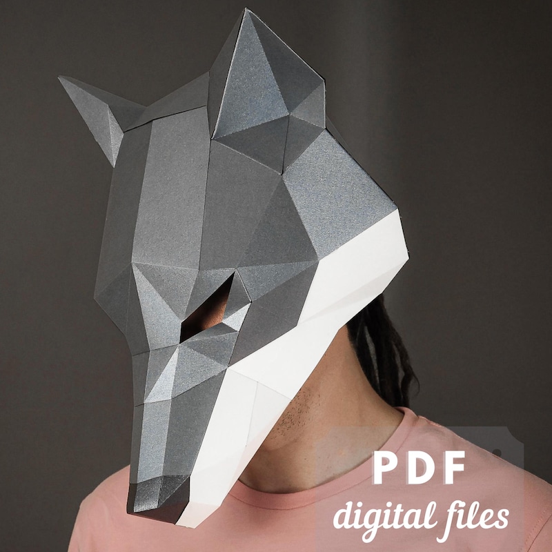Origami Mask - Etsy