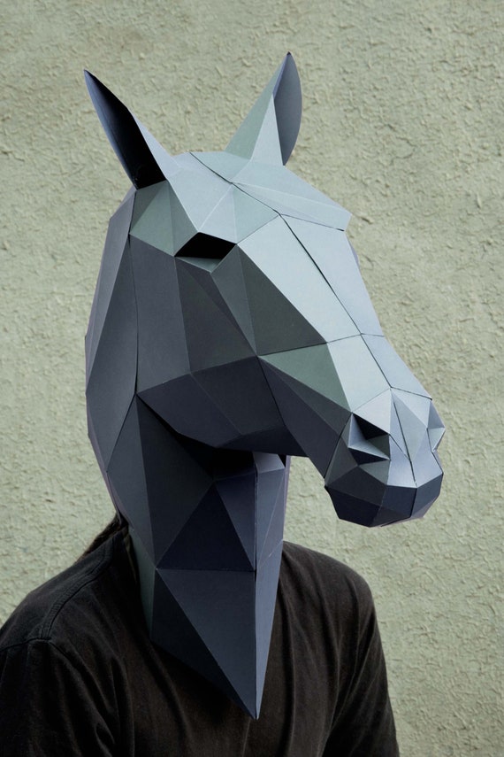 Printable Horse Mask