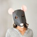 Printable Rat Mask: DIY Papercraft Costume (PDF & SVG) - Etsy