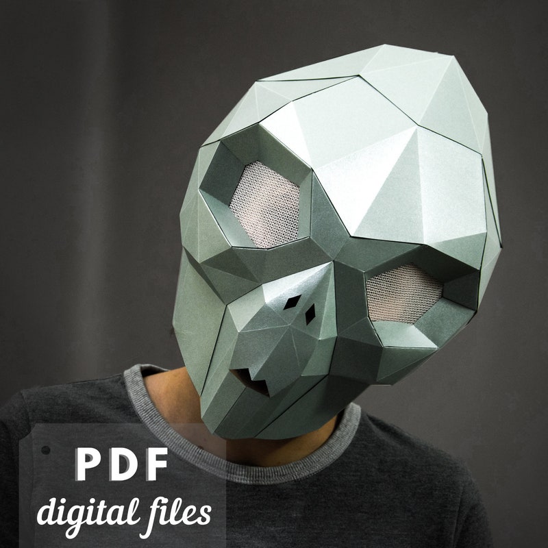 Alien Mask - Etsy
