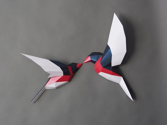 How To Make A 3d Paper Bird