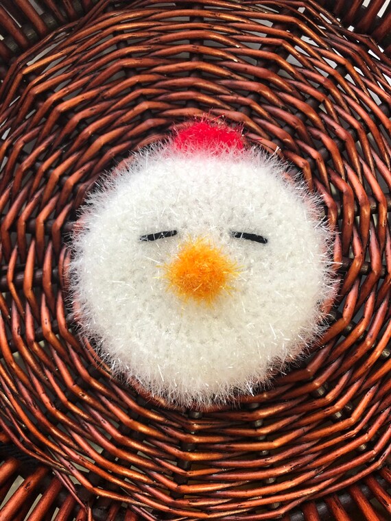 Crocheted Scrubby Sponge Rooster scrubbie scrubber scrub | Etsy