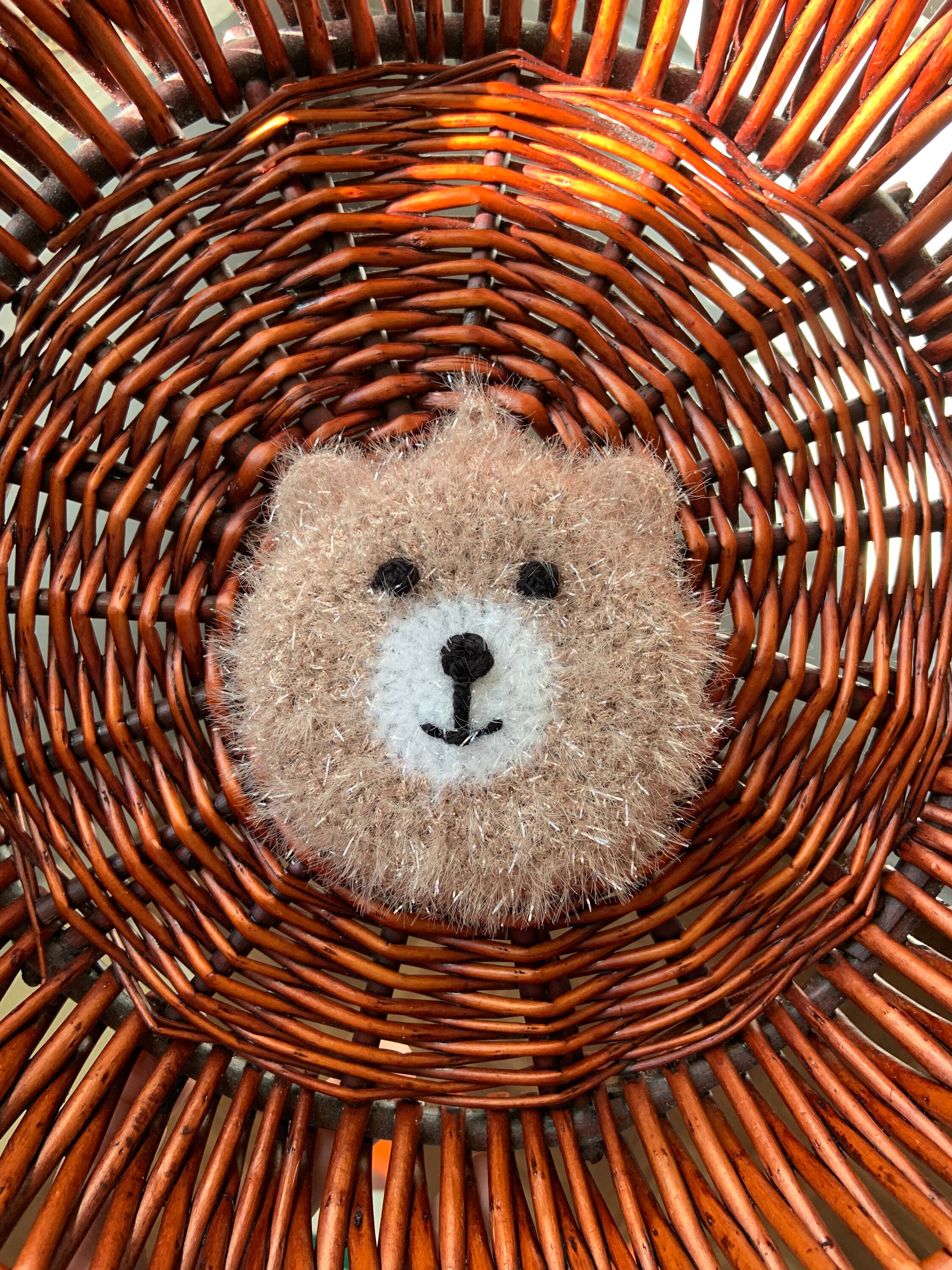 Crocheted Scrubby Sponge Bear Scrubbie Scrubber Scrub Cloth | Etsy