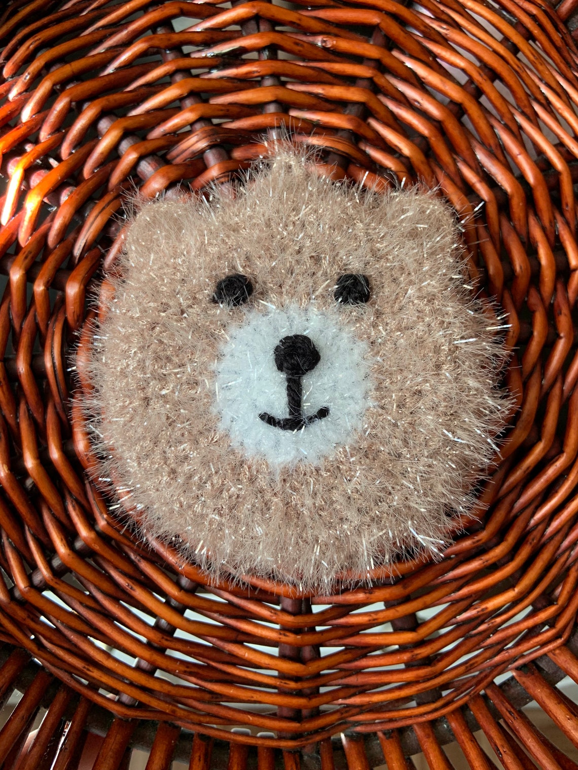 Crocheted Scrubby Sponge Bear Scrubbie Scrubber Scrub Cloth | Etsy