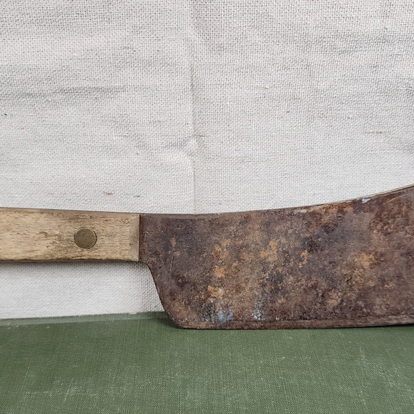 Antique Meat Cleaver - Etsy