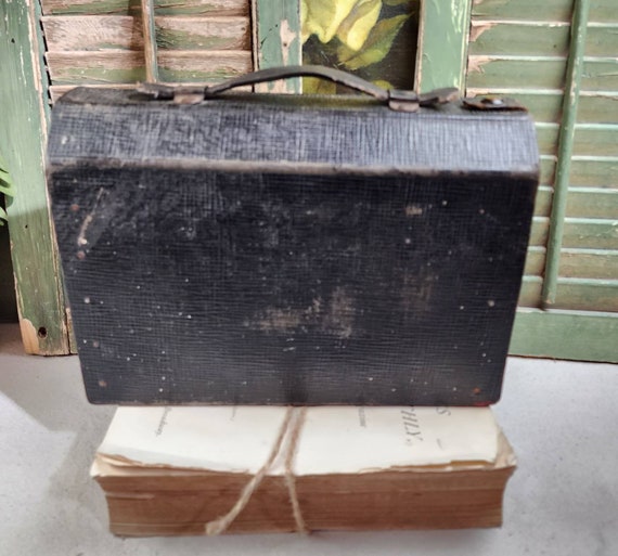 Very Early Working Mans Blue Collar Lunchbox Cottage … - Gem