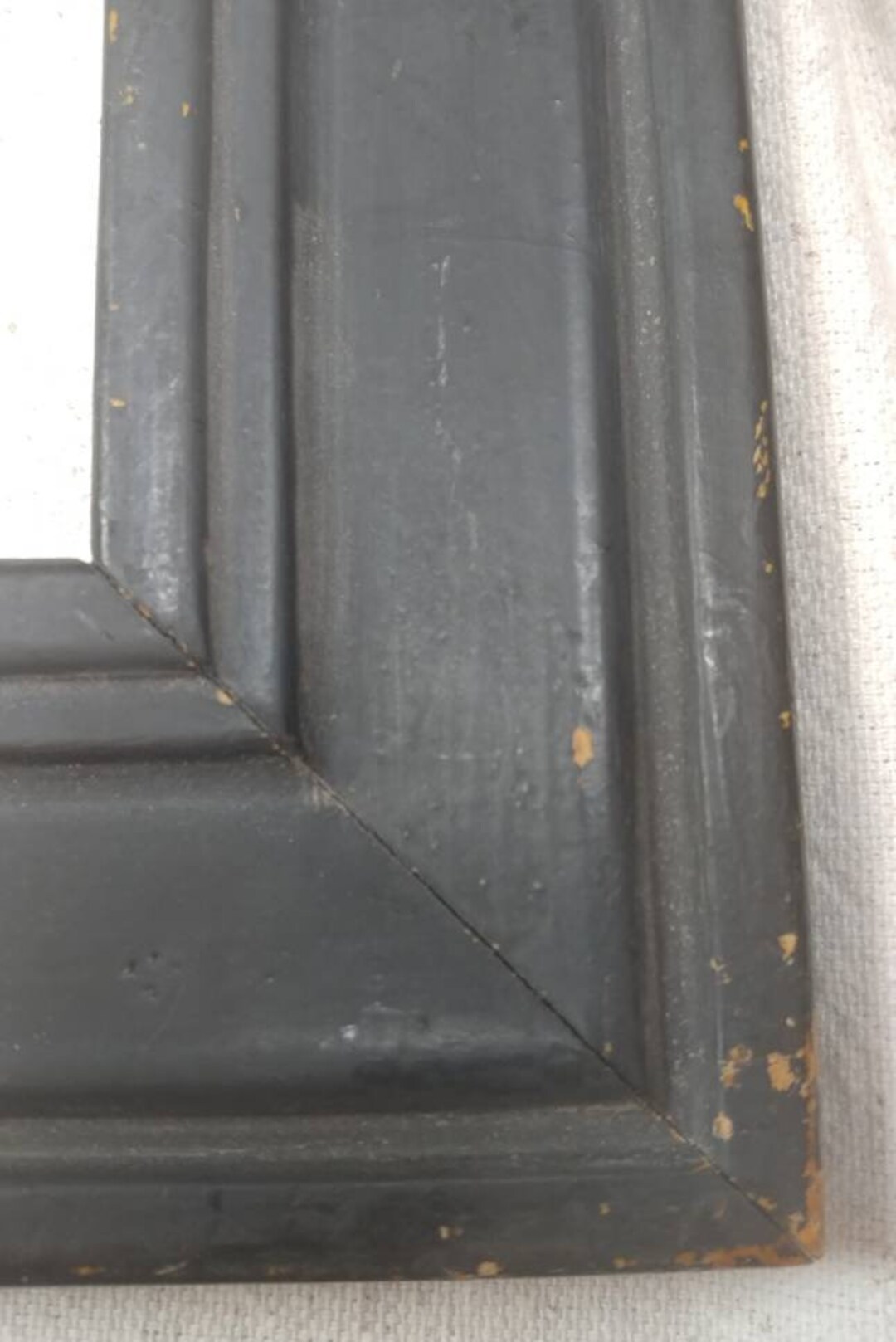 Vintage Black Chippy Peely Frame 16x12 Farmhouse French Country Cottage ...