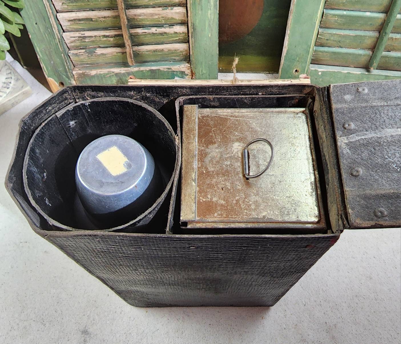 Very Early Working Mans Blue Collar Lunchbox Cottage Core Farmhouse ...