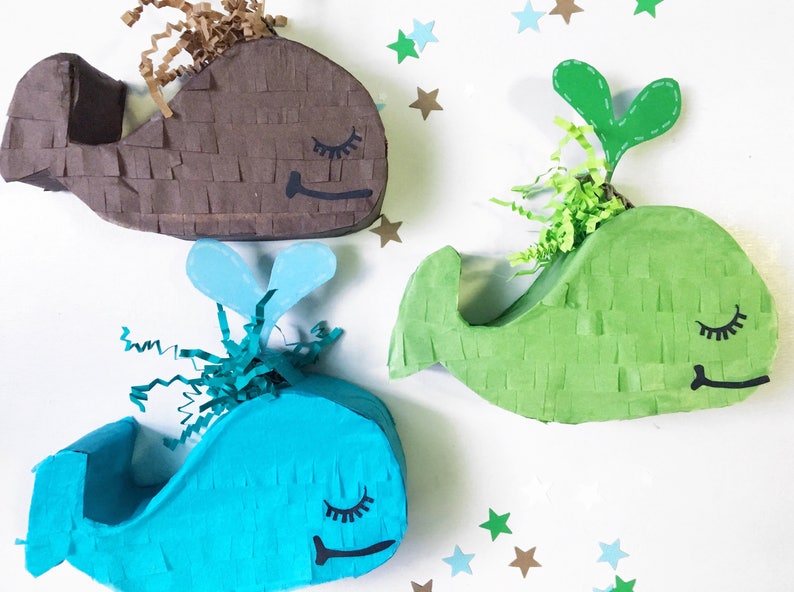 Mini Baby Whale Piñata | Etsy
