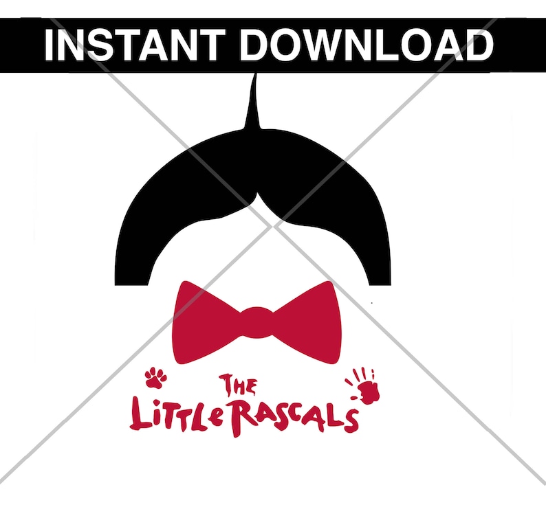 Printable the Little Rascals | Photo-props Cutouts - Etsy